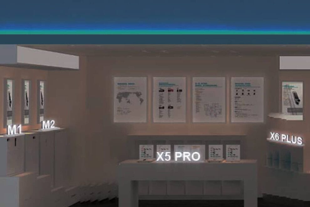 RECEPTION - illuminated Letter Signage LED 2024 NegoLuz USA