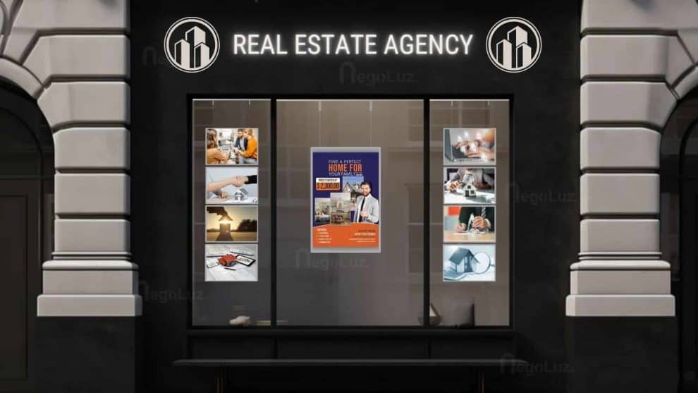 Choosing the best window display for your real estate agency 2024